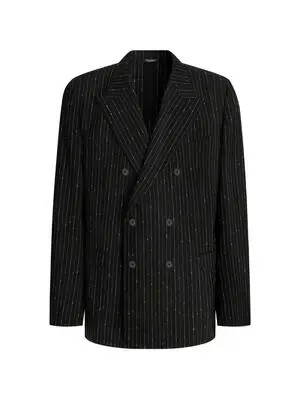 Dolce & Gabbana Double-breasted Viscose Jacket