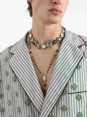 Dolce & Gabbana Rhinestone Choker Necklace