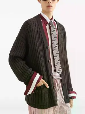 Dolce & Gabbana Cotton-blend Cardigan - Brown