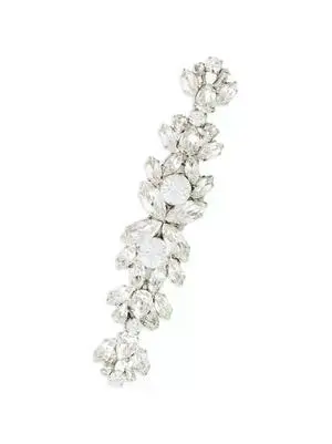 Dolce & Gabbana Rhinestone Brooch - Silver