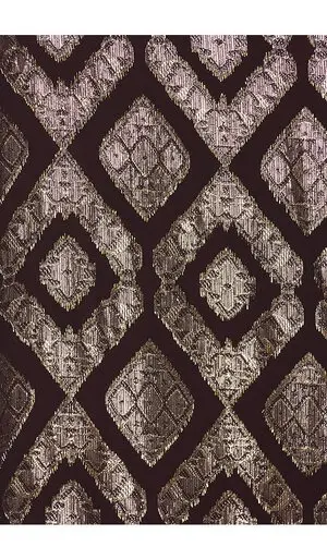 Alexis Izza Top With Geometric Metallic Design
