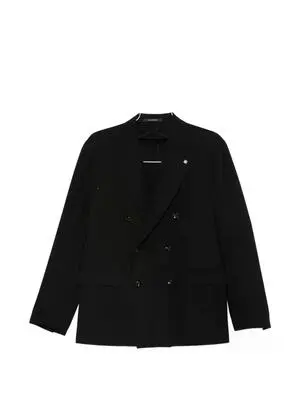 Tagliatore Double-breasted Suit - Black