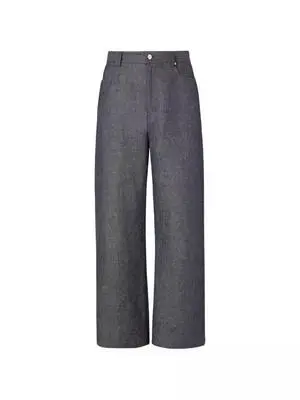 Fendi Straight-leg Trousers - Grey
