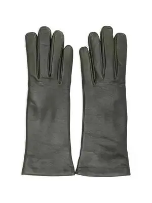 RESTELLI Leather Gloves - Green