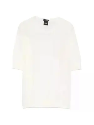 BOSS Farbella Short-sleeve T-shirt - Neutrals
