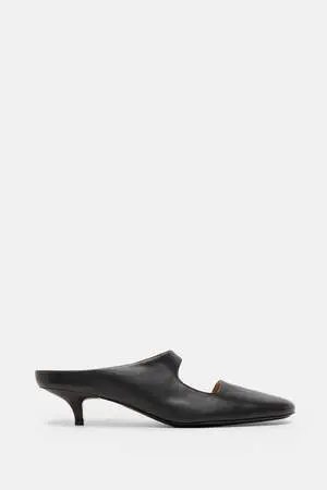 Marsèll Leather Mule - Black