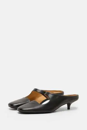 Marsèll Leather Mule - Nero