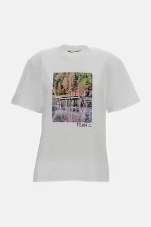 Plan C T-shirt With Print - White