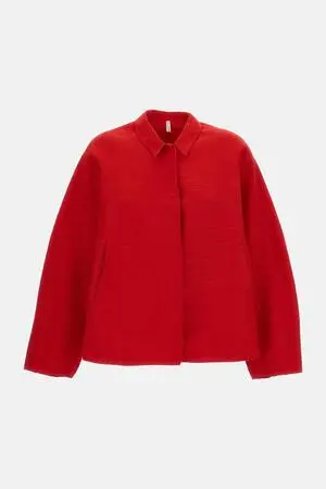 BOBOUTIC Single-breasted Jacket With Buttons - Red