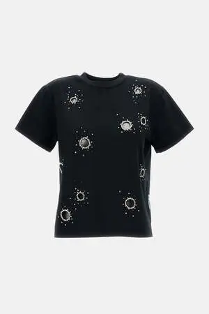 DES_PHEMMES Embellished T-shirt - Nero