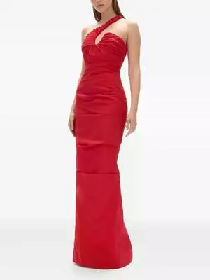 Rachel Gilbert Fa One-shoulder Gown