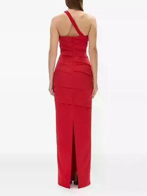 Rachel Gilbert Fa One-shoulder Gown