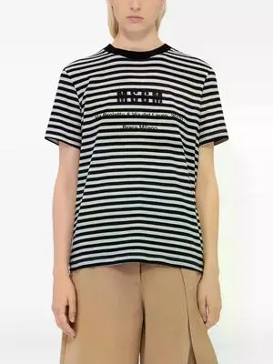 MSGM Striped T-shirt