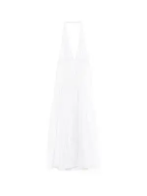 ALFIE Lilly Halterneck Midi Dress - White