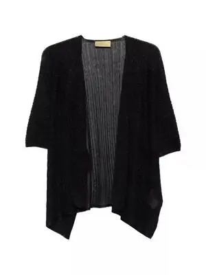 Momoni Divina Open-front Jacket - Black