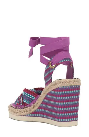 Vince Camuto Bealie Platform Wedge Sandal - Orchid Multi