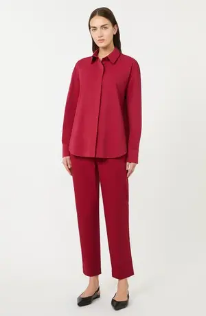 MM BY MAX MARA Baita Knit Button-up Shirt