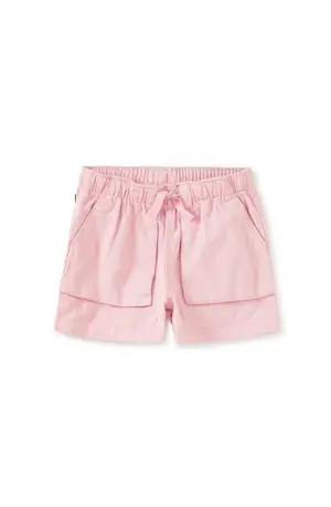 TEA COLLECTION Woven Camp Shorts - Honeysuckle Rose