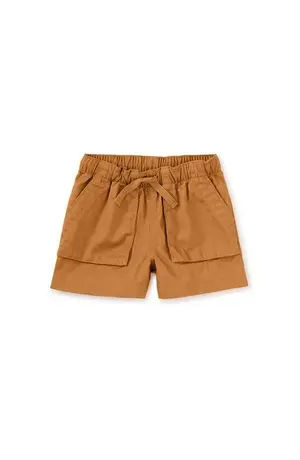 TEA COLLECTION Woven Camp Shorts - Whole Wheat