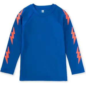 TEA COLLECTION Bolt Sleeve Rash Guard - Imperial