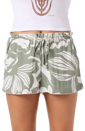 O'Neill Layne Floral Drawstring Shorts