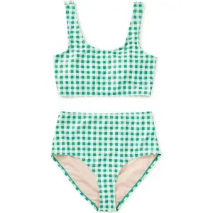 TEA COLLECTION Adult Two-piece Swimsuit - Garden Party Check