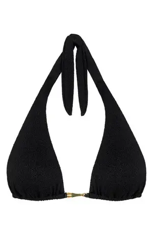 VIX PAULA HERMANNY Mabel Hanna Bikini Top - Black