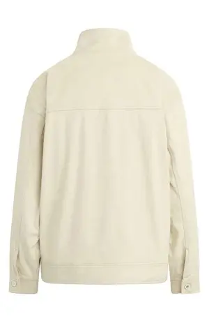 FAVORITE DAUGHTER Faux Leather Chore Jacket