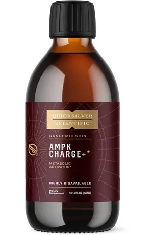 QUICKSILVER SCIENTIFIC Ampk Charge Plus Metabolic Energy Support Supplement - None