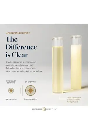 QUICKSILVER SCIENTIFIC Methyl B Complex Liposomal Liquid B Vitamin Supplement