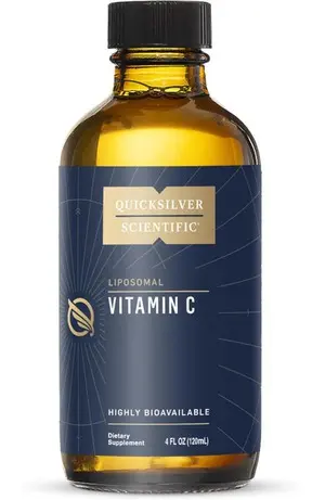 QUICKSILVER SCIENTIFIC Liposomal Vitamin C Liquid Immune Support Supplement - None