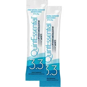QUICKSILVER SCIENTIFIC Quintessential Hypertonic Filtered Sea Water Hydration Sachets - None