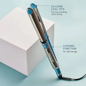 BABYLISSPRO Nano Titanium Prima3100® 1" Ionic Straightener - Blue