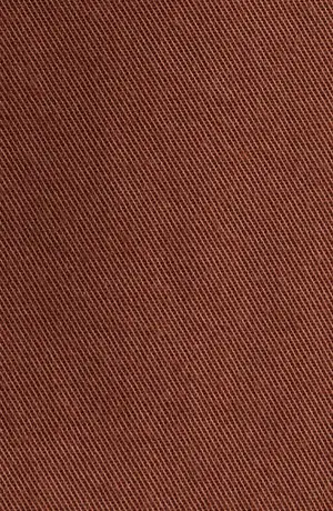 WAX LONDON Curzon Solid Twill Camp Shirt - Brown