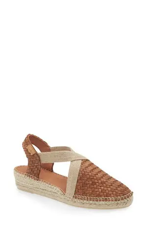 TONI PONS Siracusa Slingback Espadrille Wedge - Cuiro