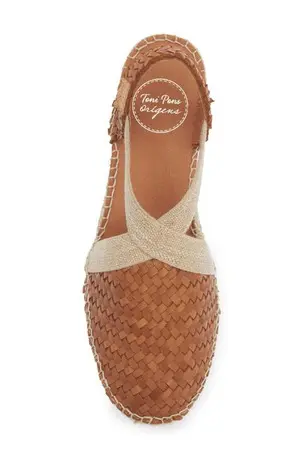 TONI PONS Siracusa Slingback Espadrille Wedge - Cuiro