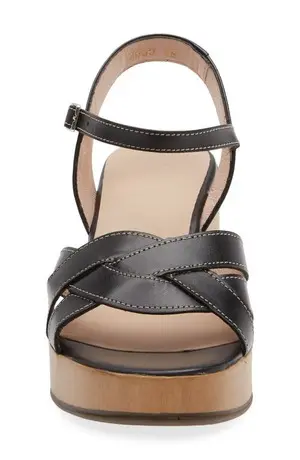 WONDERS Ankle Strap Platform Sandal