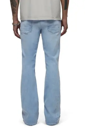Hudson Jeans Walker Ripped Kick Flare Jeans