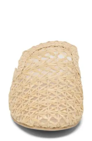 Dolce Vita Kirt Mule - Natural Cross Hatch Raffia