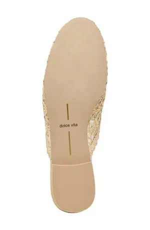 Dolce Vita Kirt Mule - Natural Cross Hatch Raffia