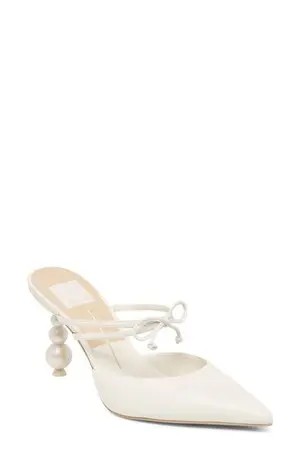 Dolce Vita Klaire Mule - True White Satin