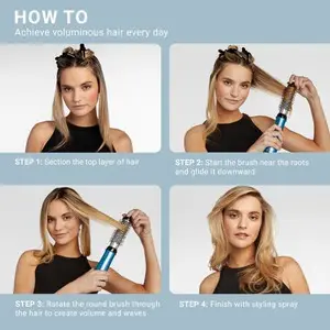 BABYLISSPRO Nano Titanium 1¼" Soft Bristle Hot Air Brush
