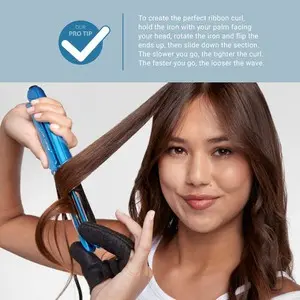BABYLISSPRO Nano Titanium 1" Ultra-sleek Stainless Steel Styling Iron