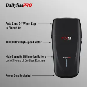 BABYLISSPRO Fx3 Professional High-speed Foil Shaver