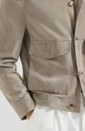 Brunello Cucinelli Suede Jacket