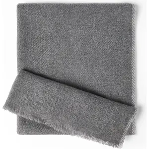 Brunello Cucinelli Cashmere Scarf - Medium Grey