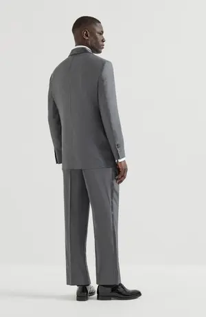 Brunello Cucinelli Tuxedo With Shawl Lapel - Grey