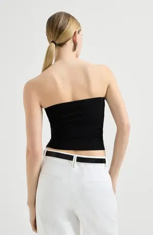 Brunello Cucinelli Bandeau Top - Black