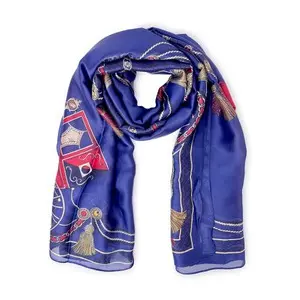 YOUZEY The Gemma Scarf - Blue