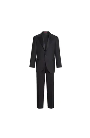 Brunello Cucinelli Tuxedo With Peak Lapel - Black